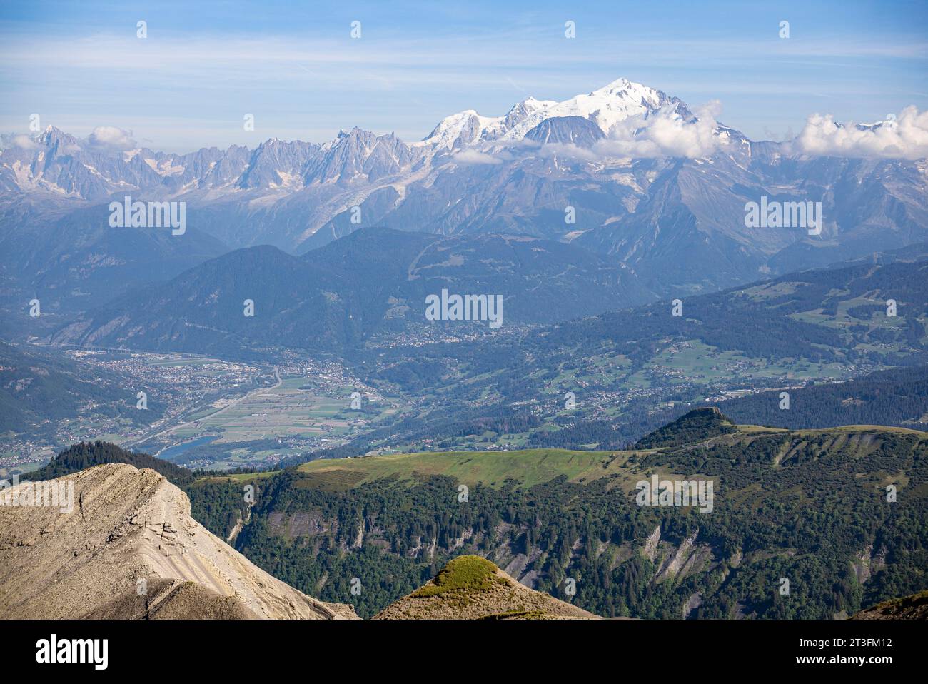 France, Haute savoie, le Grand Bornand, Aravis mountain range, Great ...