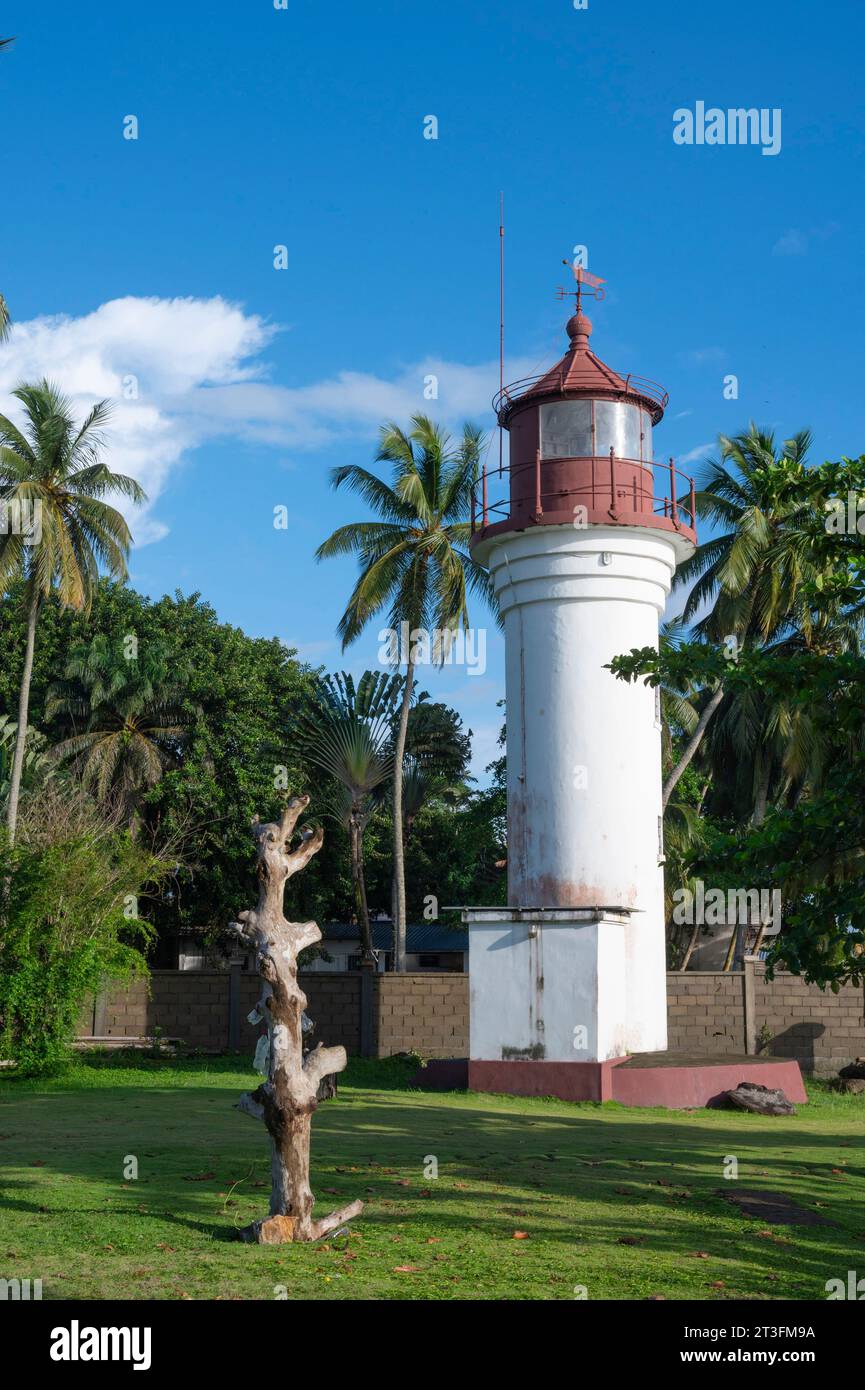 Cameroon, south area, ocean district, Kiribi, lighthouse built in 1906 ...