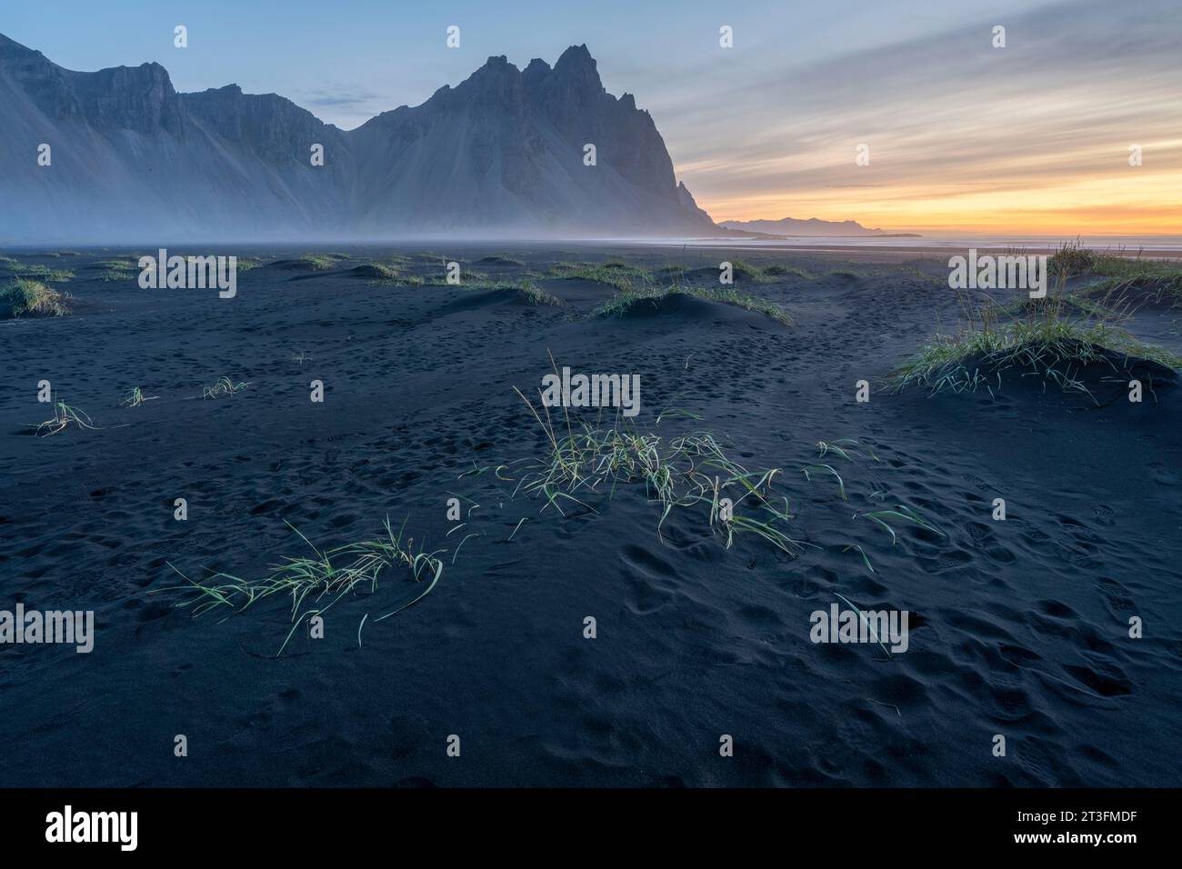 Iceland, Stokksnes, Vestrahorn mountain Stock Photo - Alamy