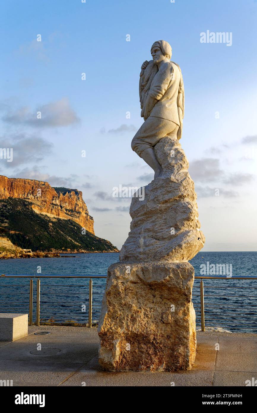 France, Bouches du Rhone, Cassis, la Grande Mer beach Stock Photo - Alamy