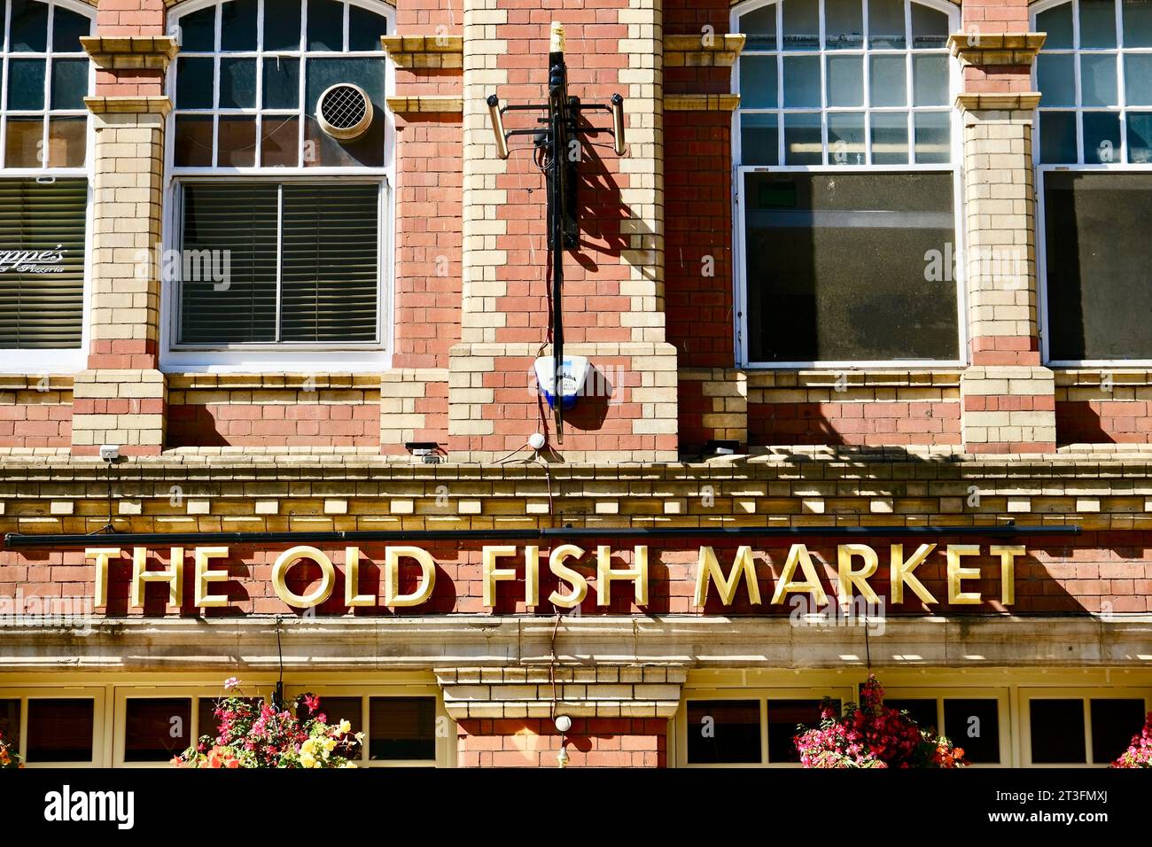 United Kingdom, Bristol, pub and restaurant The Old Fish Market Stock ...