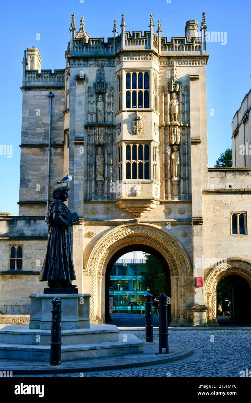 United Kingdom, Bristol, municipal library Central Library Stock Photo ...