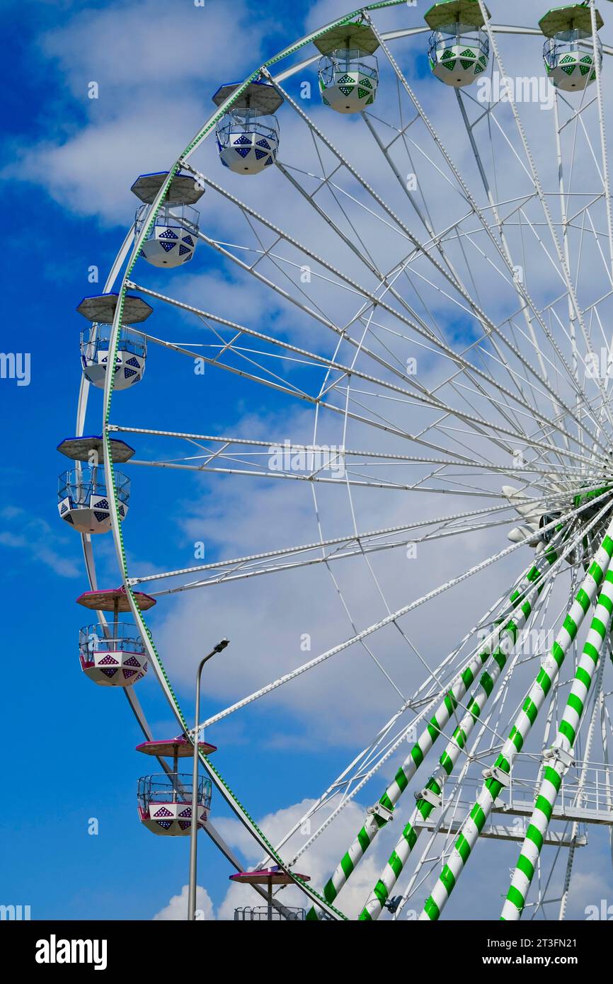United Kingdom, Somerset, Weston-super-Mare, the seaside resort, the big wheel Stock Photo - Alamy