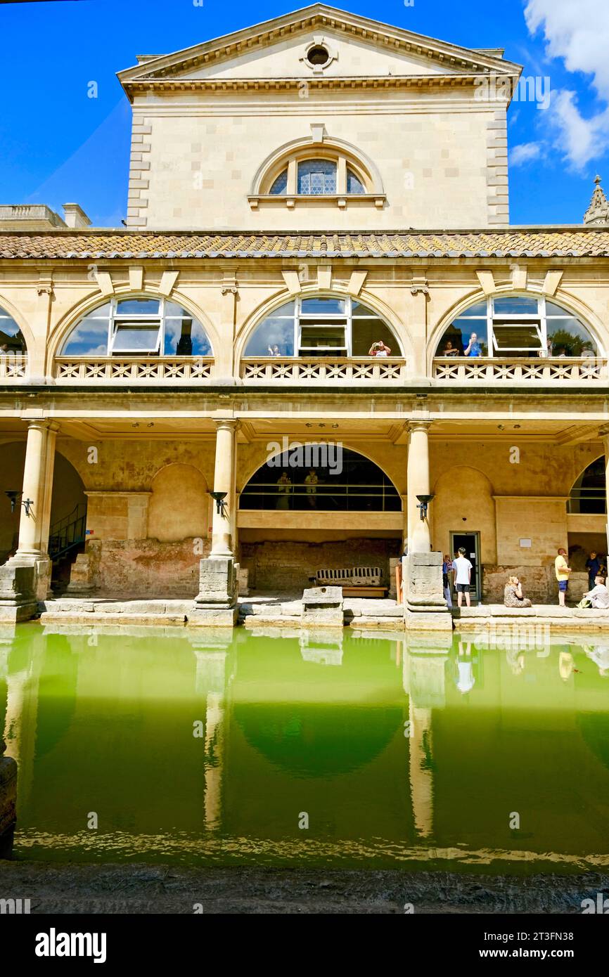 United Kingdom, Somerset, Bath, listed as World Heritage by UNESCO, the ...