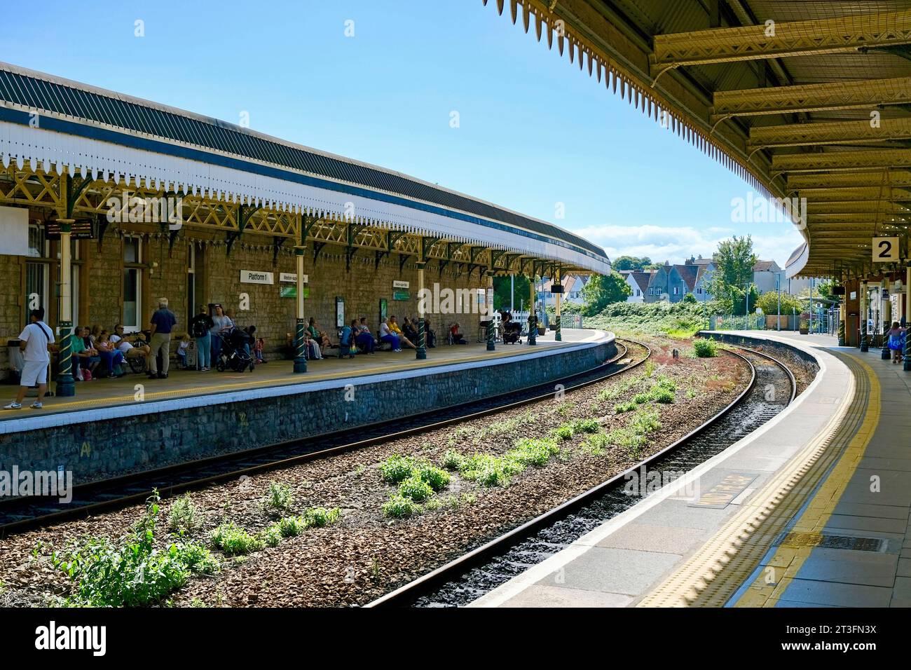 Weston super mare station hi-res stock photography and images - Alamy