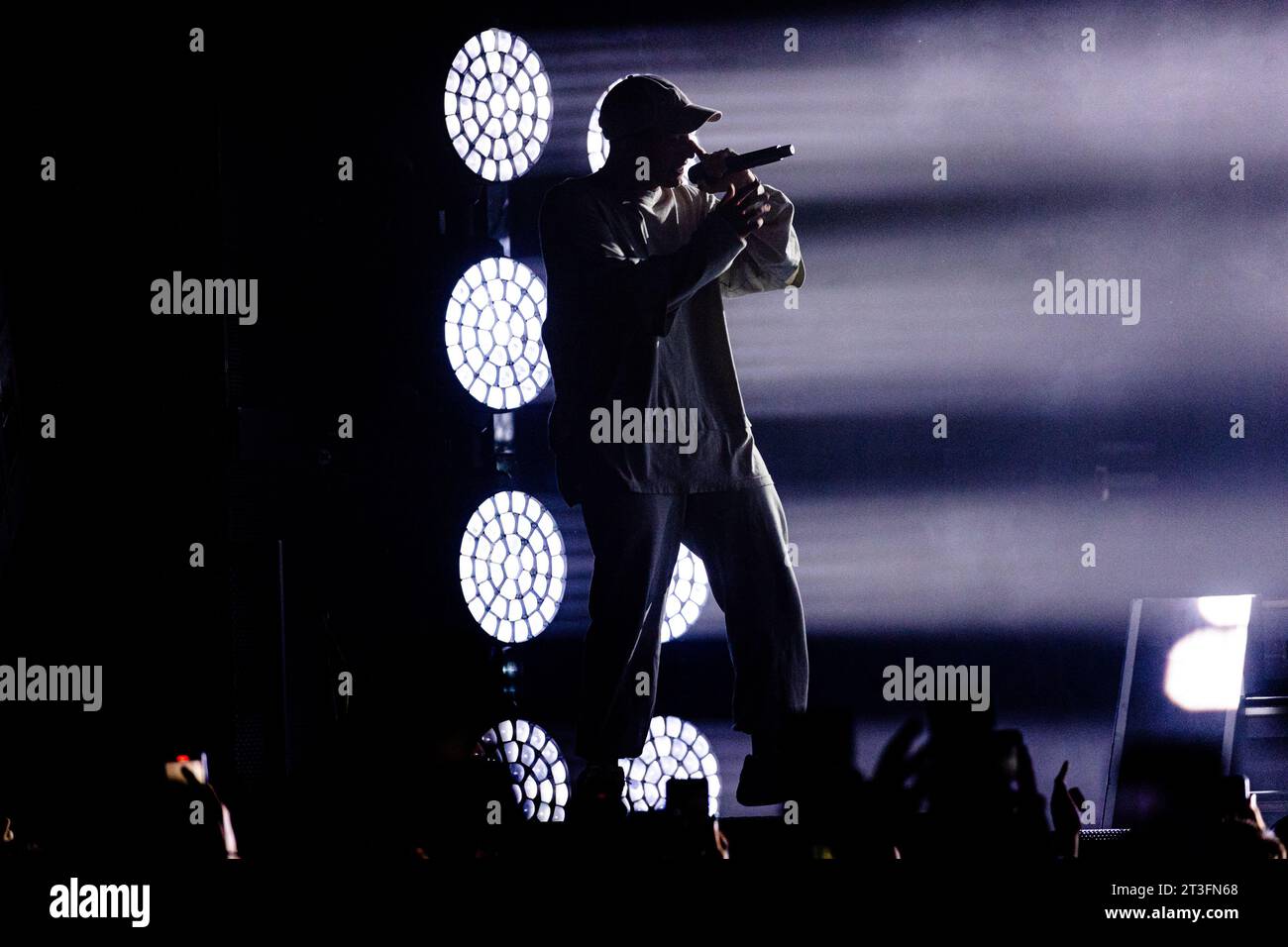American rapper NF in concert Stock Photo - Alamy