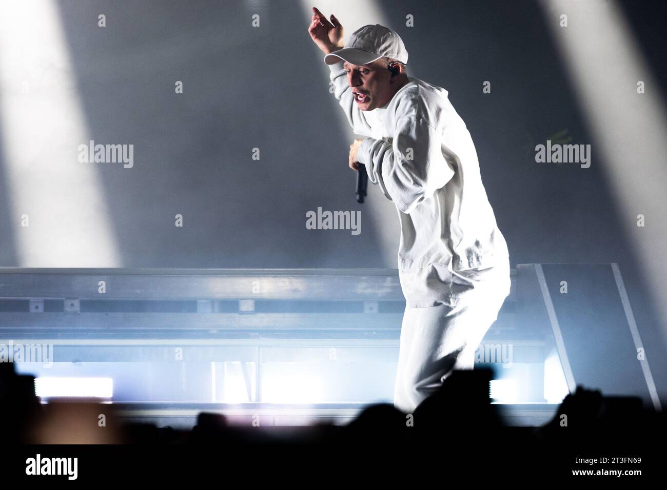 American rapper NF in concert Stock Photo - Alamy