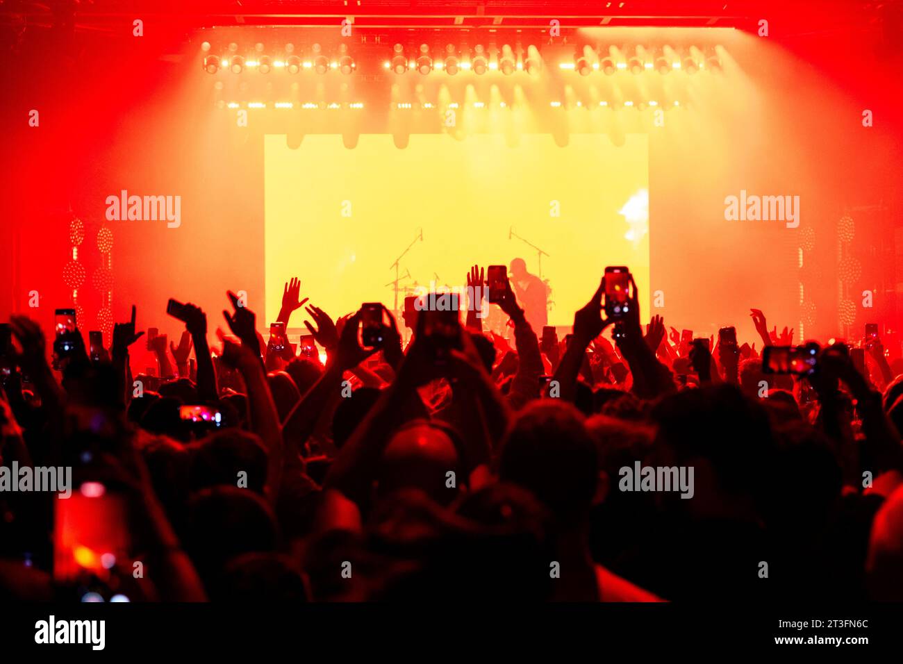 American rapper NF in concert Stock Photo - Alamy