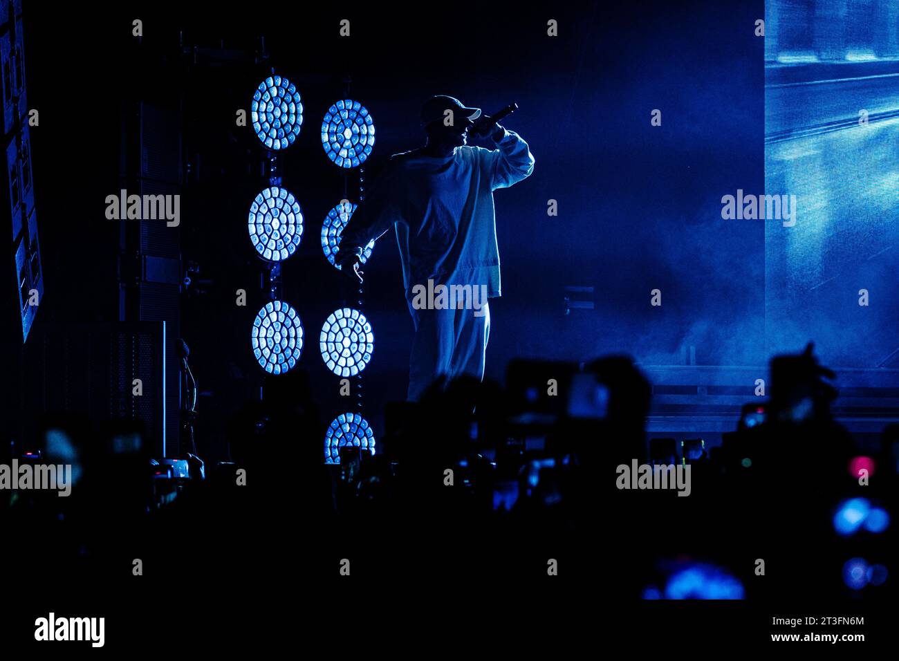 American rapper NF in concert Stock Photo - Alamy