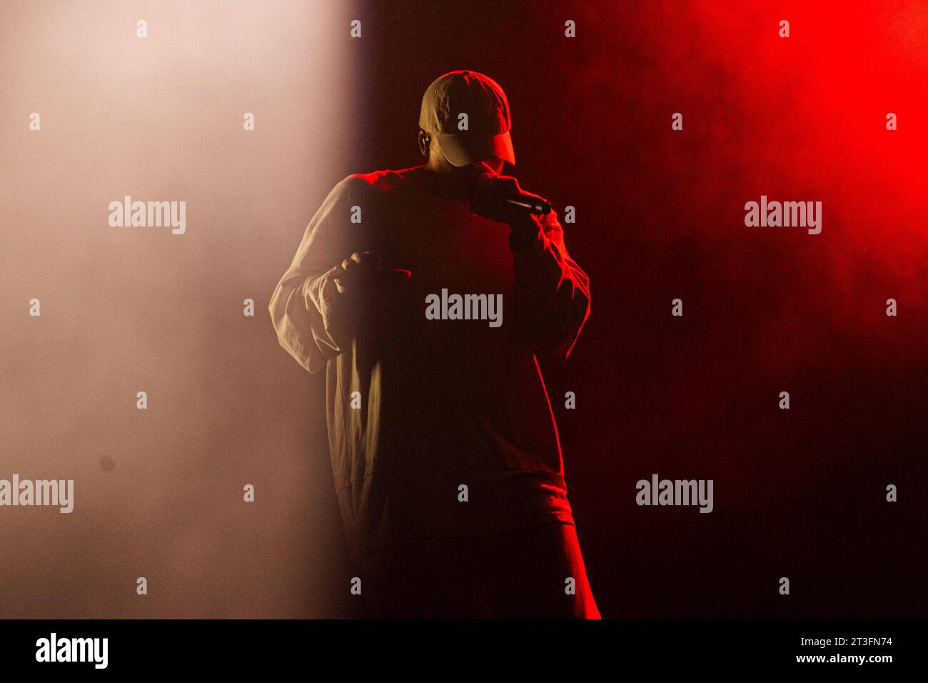 American rapper NF in concert Stock Photo - Alamy