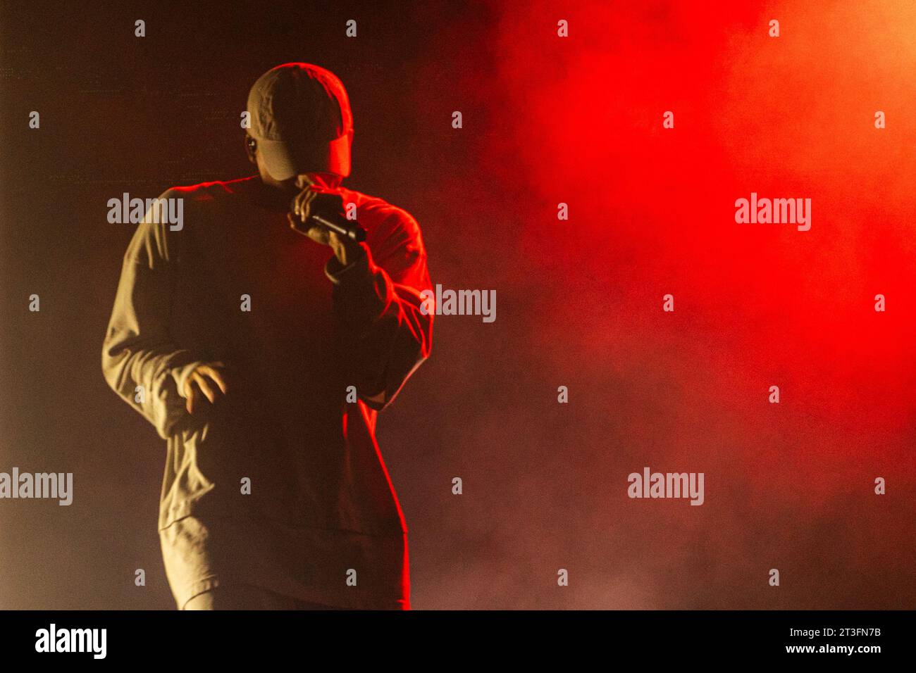 American rapper NF in concert Stock Photo - Alamy