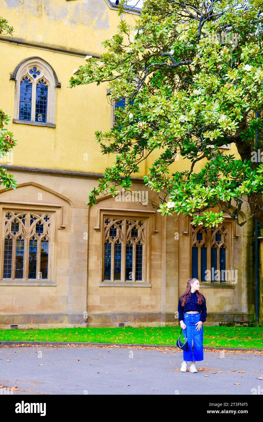 United Kingdom, Bristol, Ashton Court Estate park, Arts Mansion Stock ...