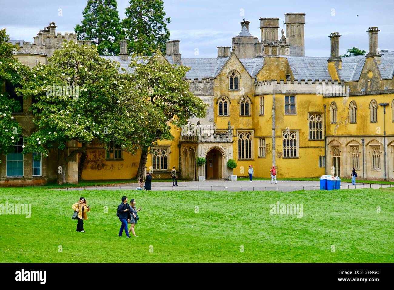 United Kingdom, Bristol, Ashton Court Estate park, Arts Mansion Stock ...