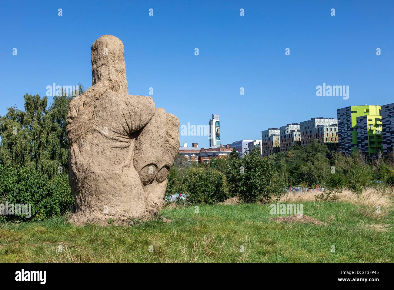 Middle finger sculpture hi-res stock photography and images - Alamy