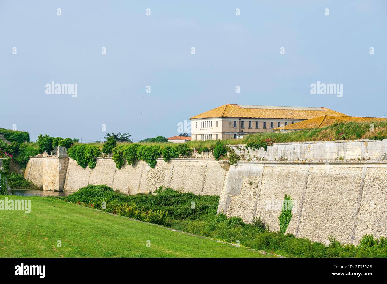 France, Charente Maritime, Ile de Re, Saint Martin de Re, 17th century citadel, Vauban ...