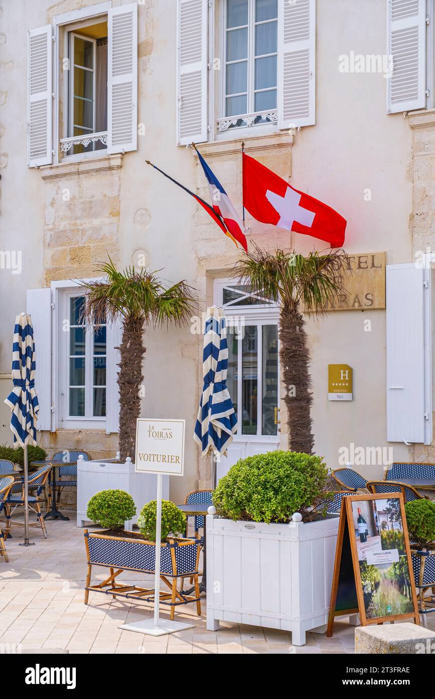 France, Charente Maritime, Ile de Re, Saint Martin de Re, Hotel de ...