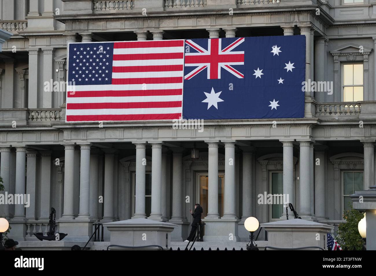 Washington, United States. 25th Oct, 2023. The American and Australian ...