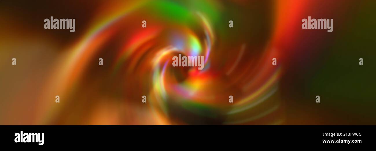 Colorful blurred gradient vortex background banner. Mixed multicolor ...