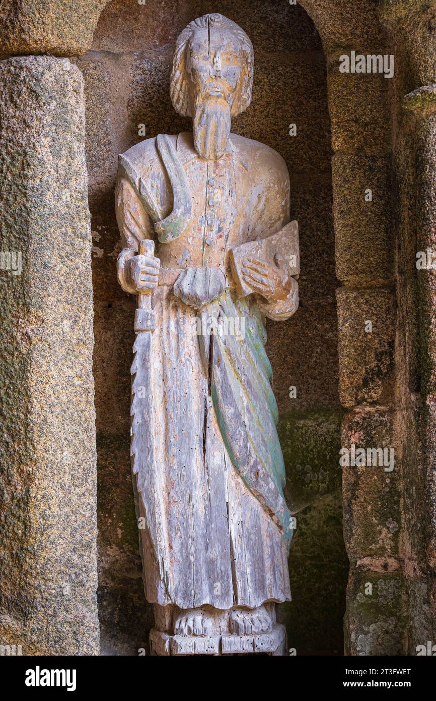 France, Cotes d'Armor, Plouha, Kermaria hamlet, 13th century Kermaria ...