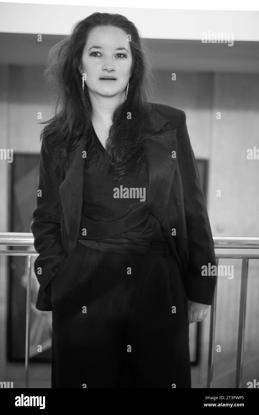 Madrid, Spain. 25th Oct, 2023. Austrian lyric soprano Anna Prohaska ...