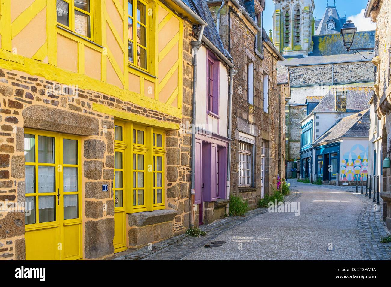 France, Ille-et-Vilaine, Bazouges-la-Perouse, labeled Petites Cités de ...