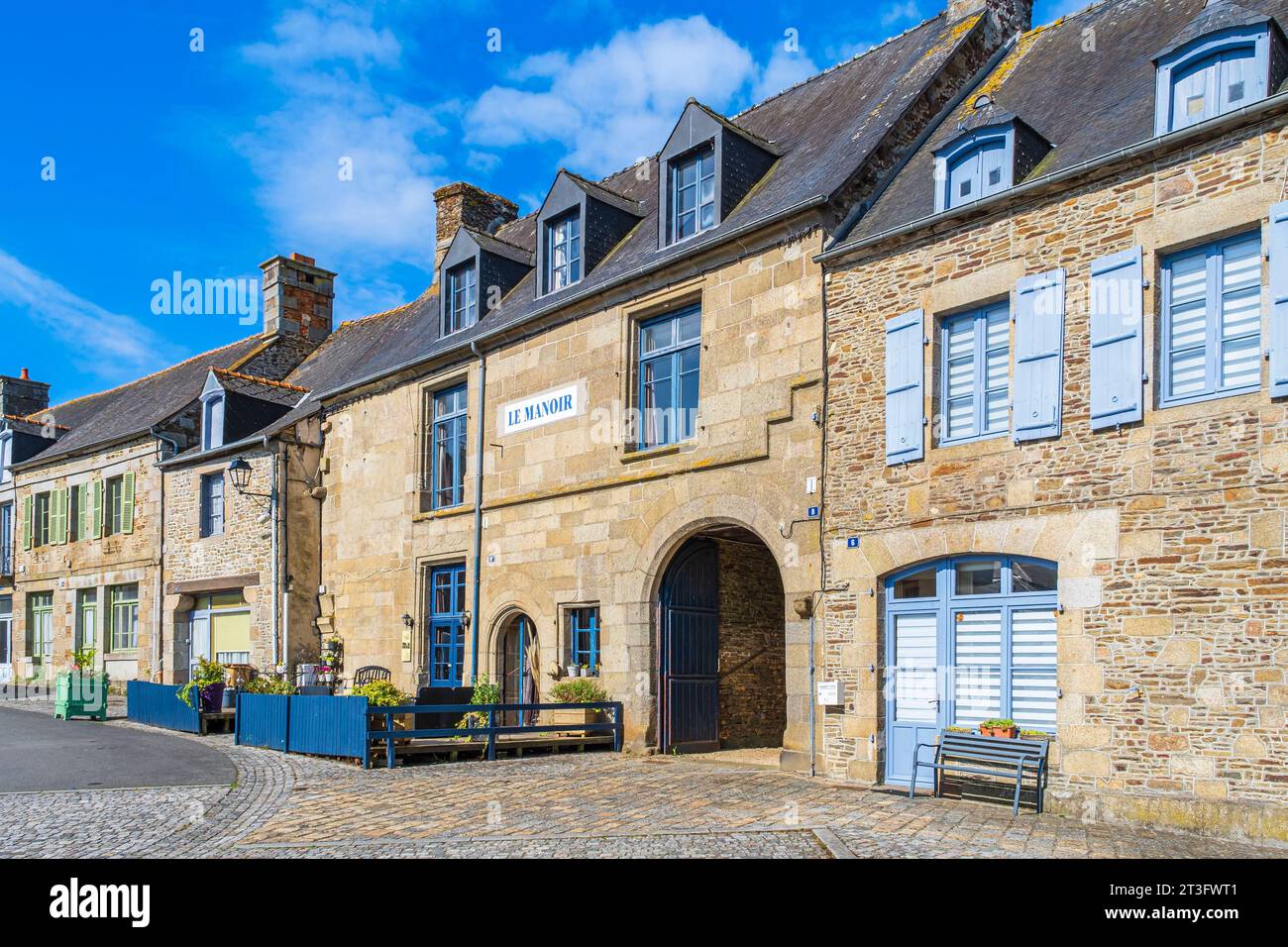 France, Ille-et-Vilaine, Bazouges-la-Perouse, labeled Petites Cités de ...