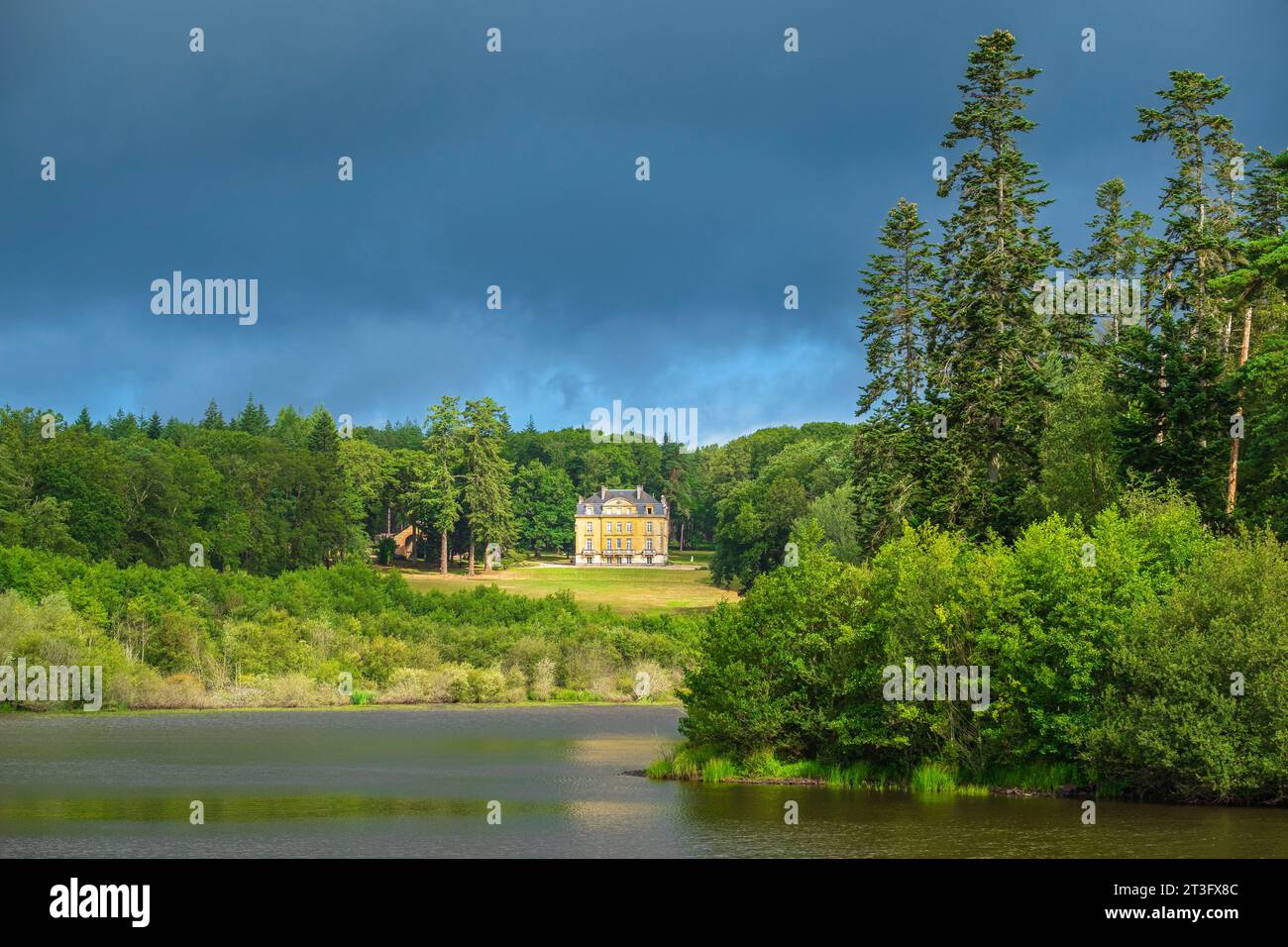 France, Ille et Vilaine, Broceliande Country, Paimpont, Forges de ...