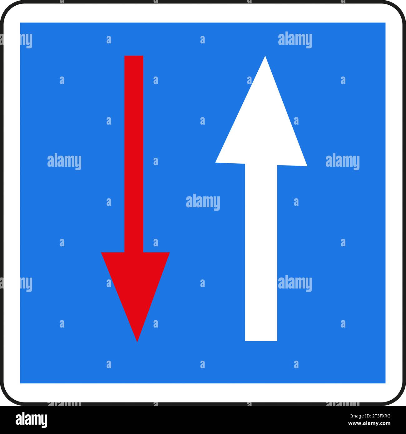 Road signs arrow hi-res stock photography and images - Alamy