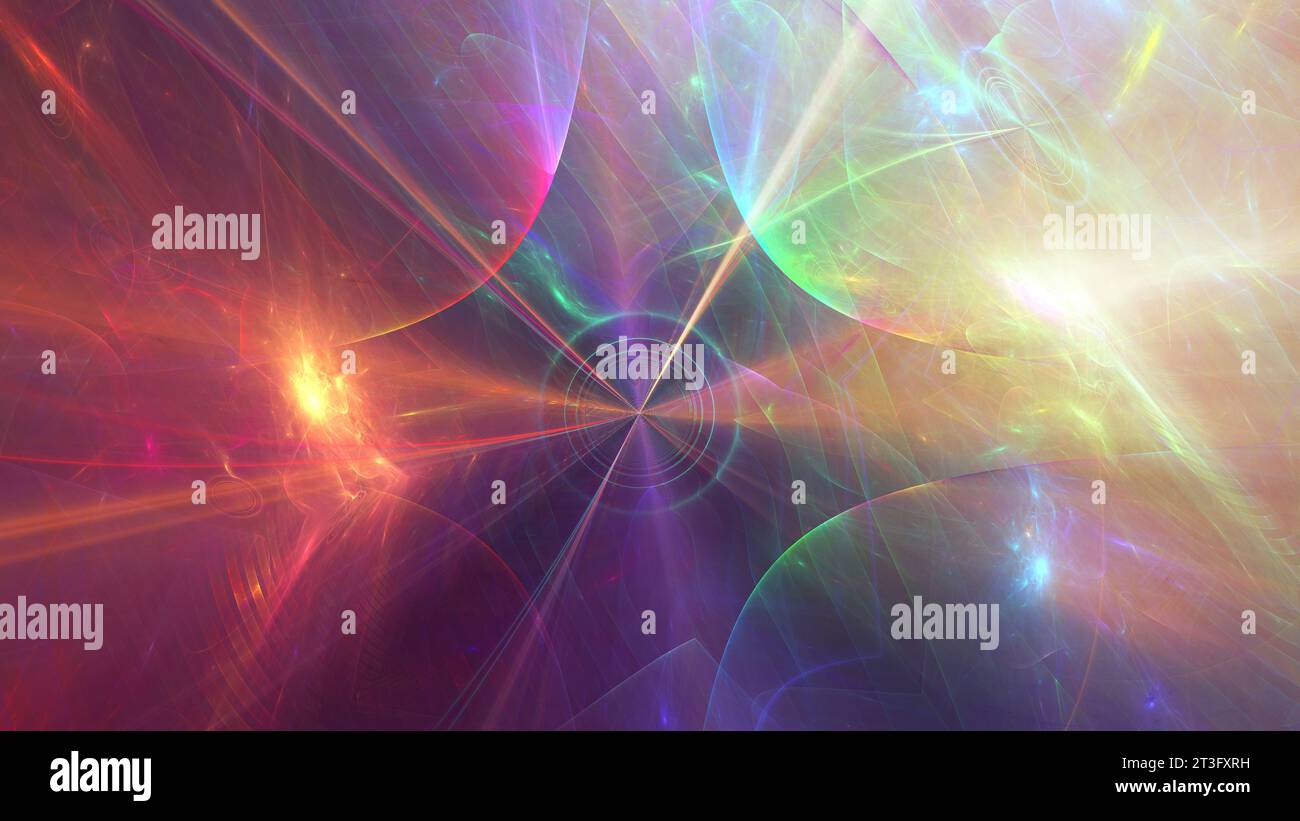 space nebula color smoke abstract illustration render Stock Photo - Alamy