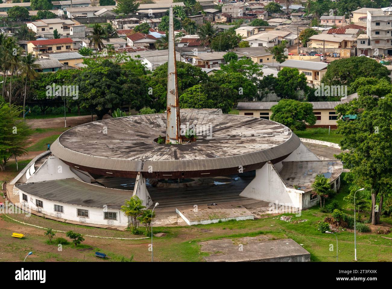 Libreville aerial hi-res stock photography and images - Alamy