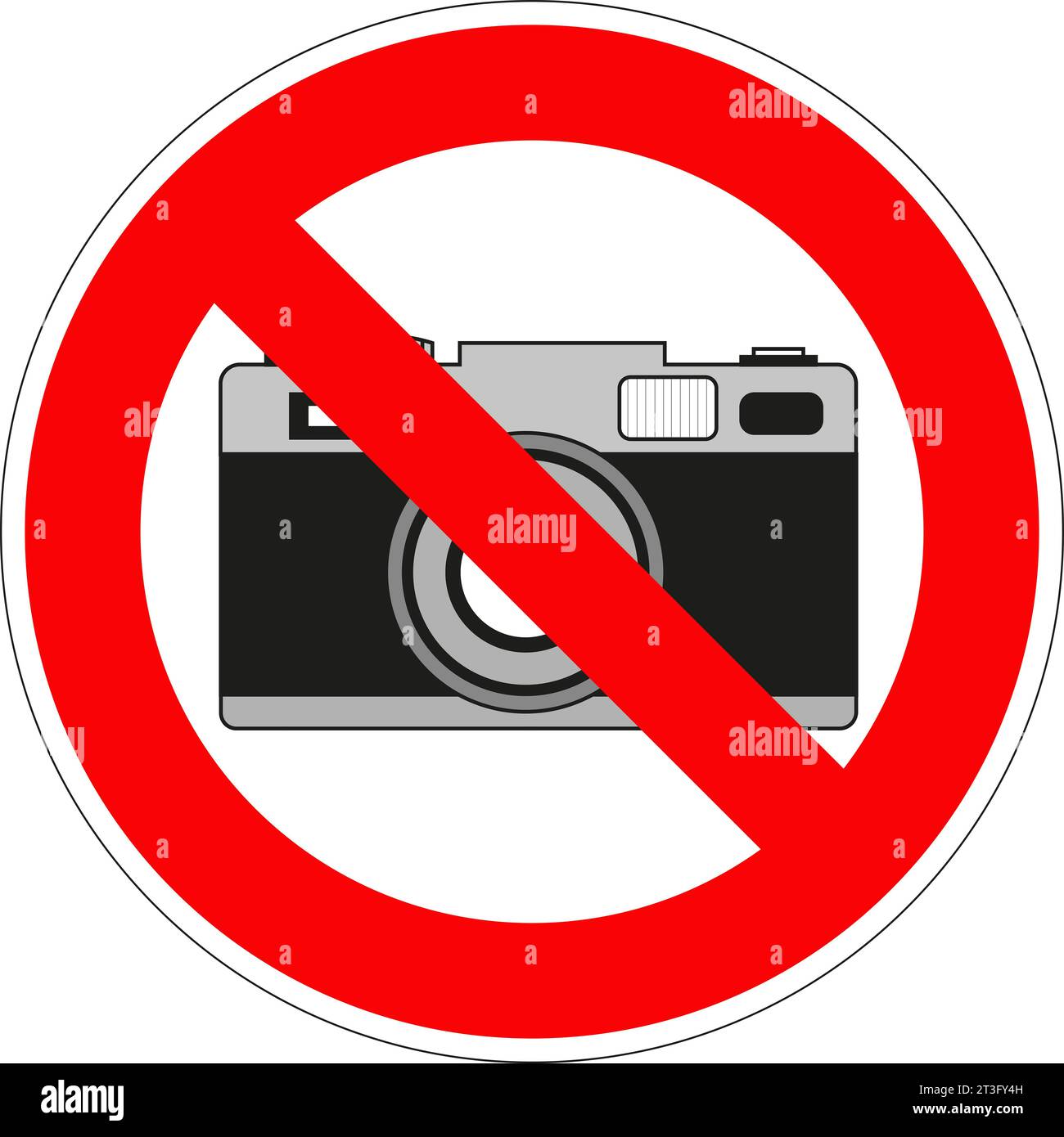 Warning sign: No photography allowed Stock Photo - Alamy