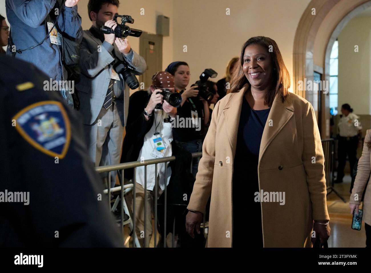 New York Attorney General Letitia James at New York Supreme Court for ...