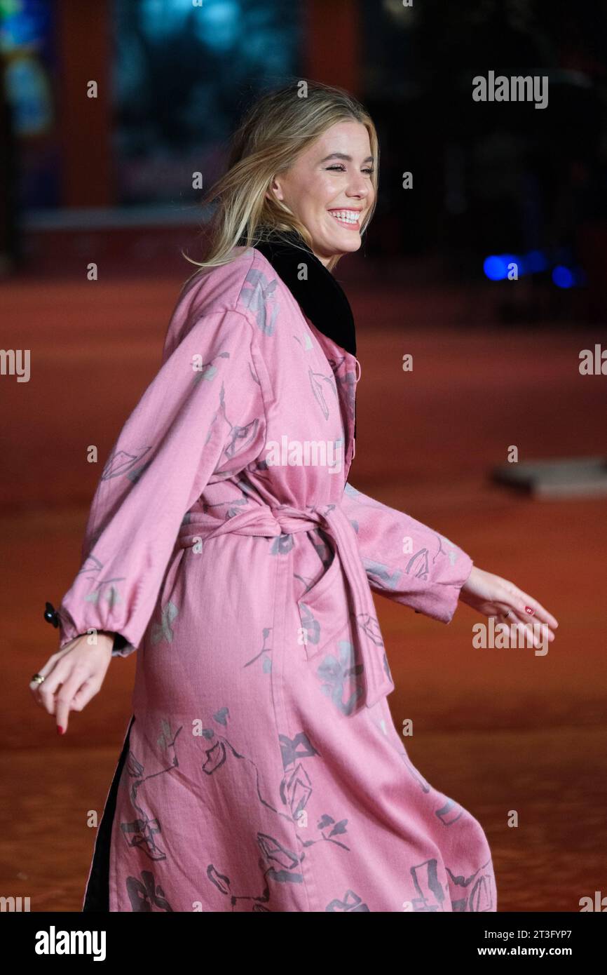 Rome, Italy. 24th Oct, 2023. Caterina De Angelis attends a red carpet ...