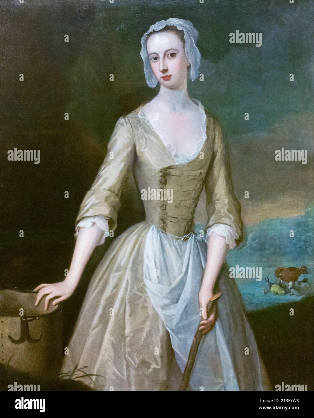 Catherine Douglas attributed to Charles Jervas Stock Photo - Alamy