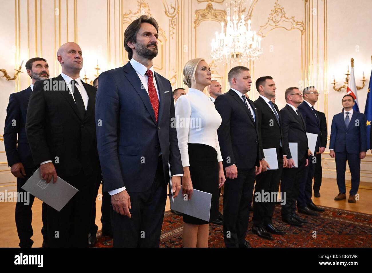 Bratislava, Slovakia. 25th Oct, 2023. ***CAPTION CORRECTION: ADDED ...