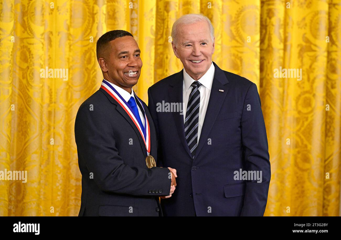 United States President Joe Biden awards the National Medal of ...