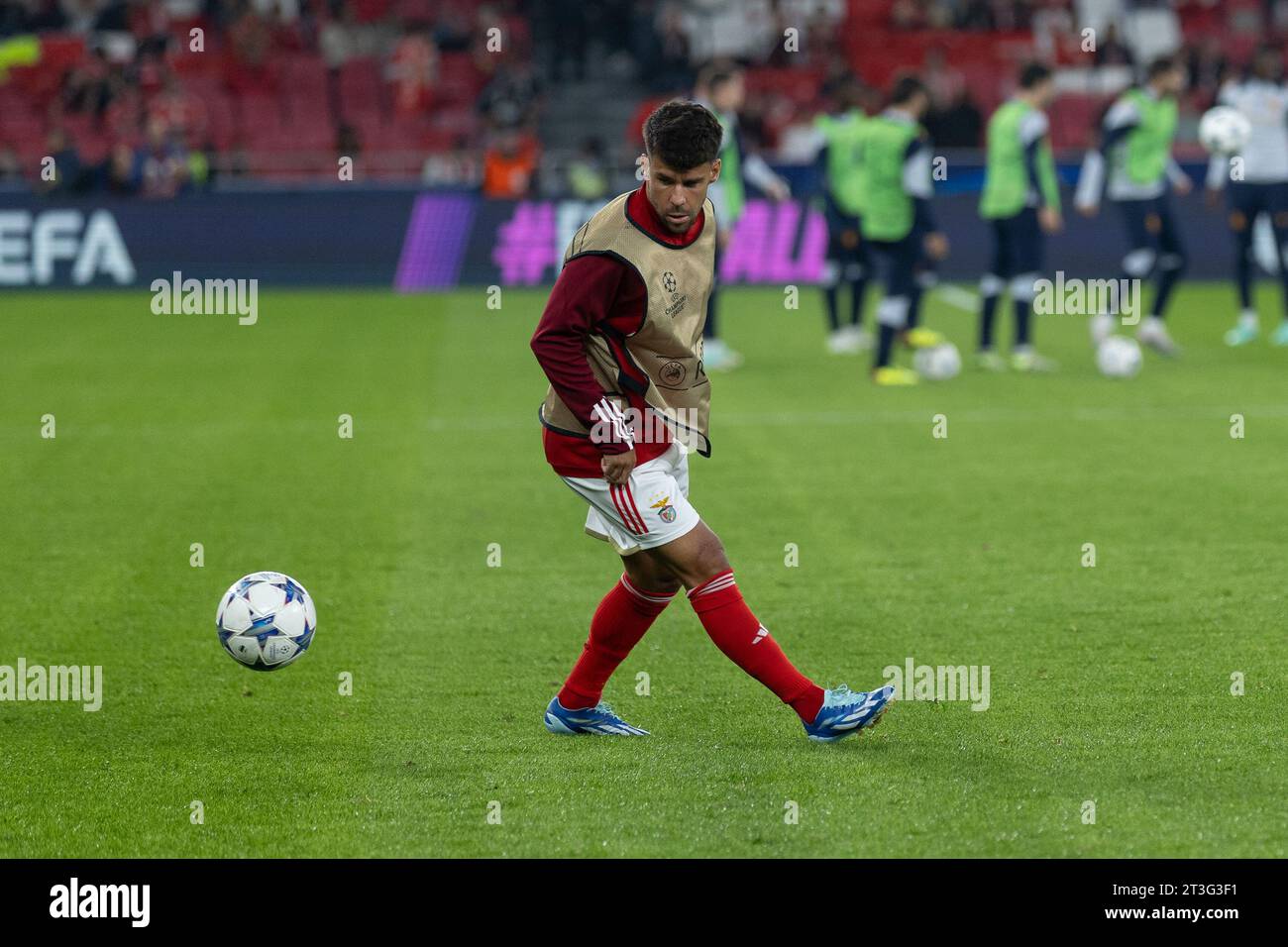 October 24, 2023. Lisbon, Portugal. Benfica's defender from Spain Juan ...