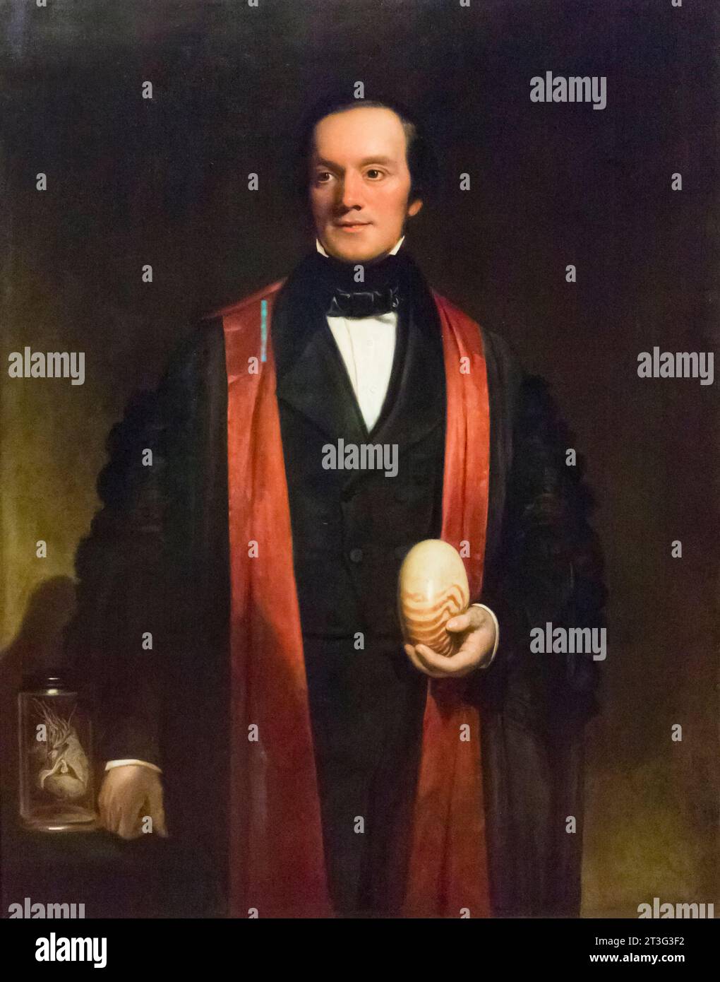 Sir Richard Owen by Henry William Pickersgill Stock Photo - Alamy