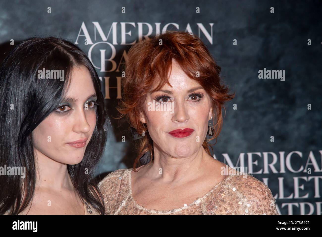 New York, United States. 24th Oct, 2023. Mathilda Gianopoulos and Molly ...