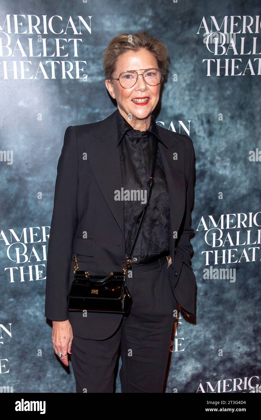 New York, United States. 24th Oct, 2023. Annette Bening attends the ...