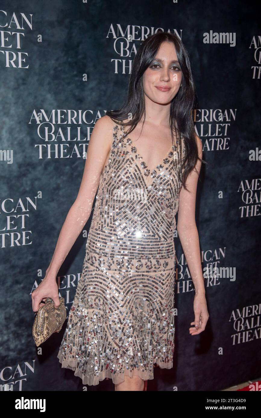 New York, United States. 24th Oct, 2023. Mathilda Gianopoulos attends ...