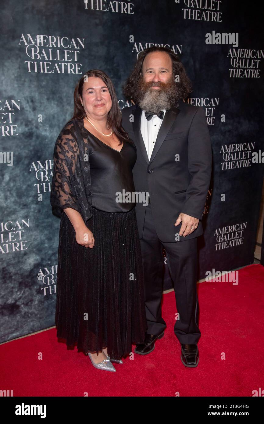 New York, United States. 24th Oct, 2023. Stacy Margolis and Lee ...