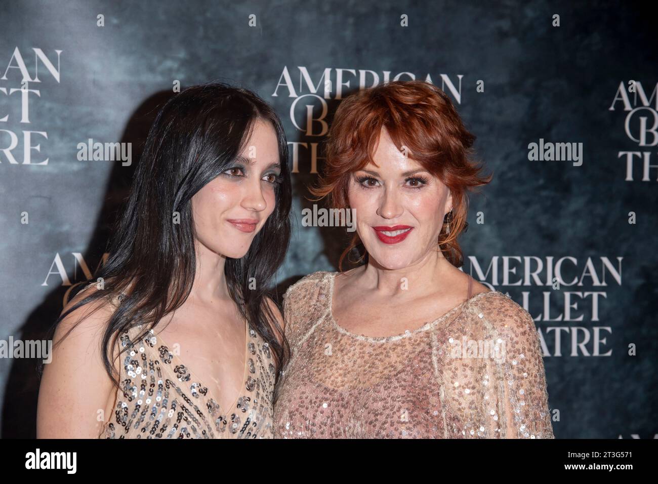 New York, United States. 24th Oct, 2023. Mathilda Gianopoulos and Molly ...