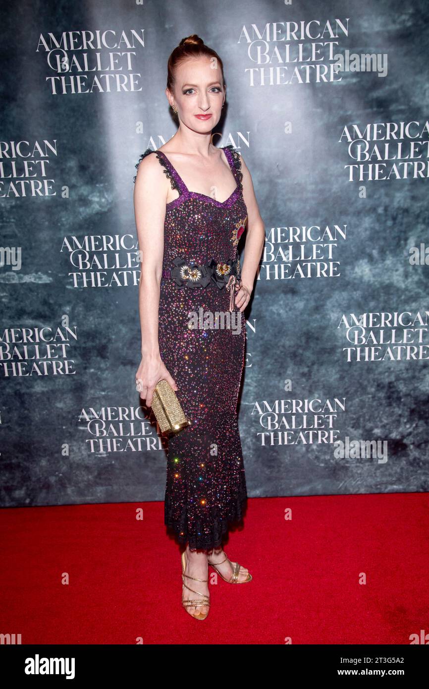 New York, United States. 24th Oct, 2023. Gillian Murphy attends the ...