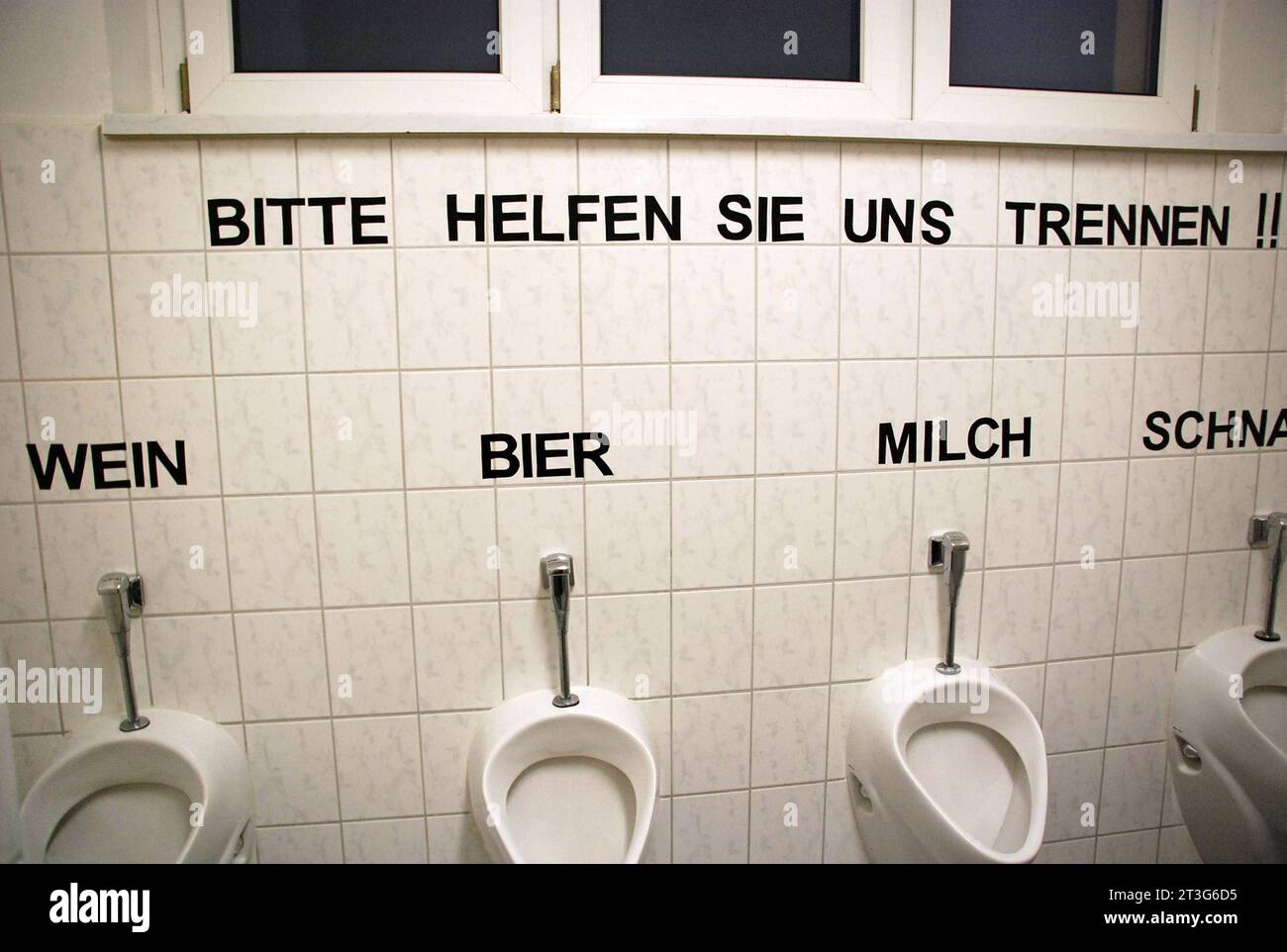 Herren Toilette Deutschland/ Sachsen Anhalt/ Altmark/ Immekath ...