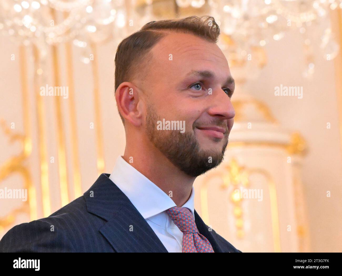 Bratislava, Slovakia. 25th Oct, 2023. New Slovak Interior Minister ...