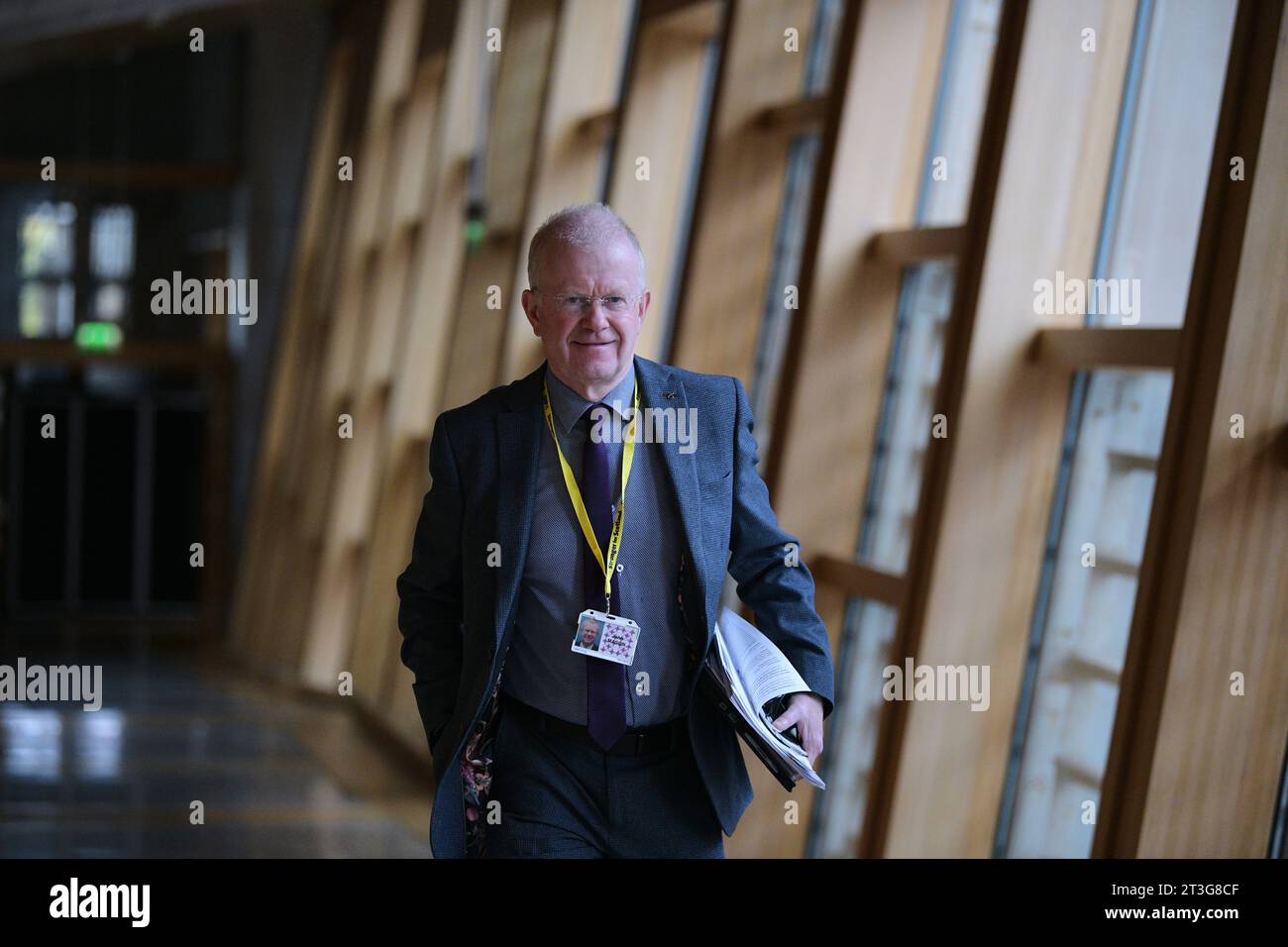 Edinburgh Scotland, UK 25 October 2023. John Mason MSP at the Scottish ...