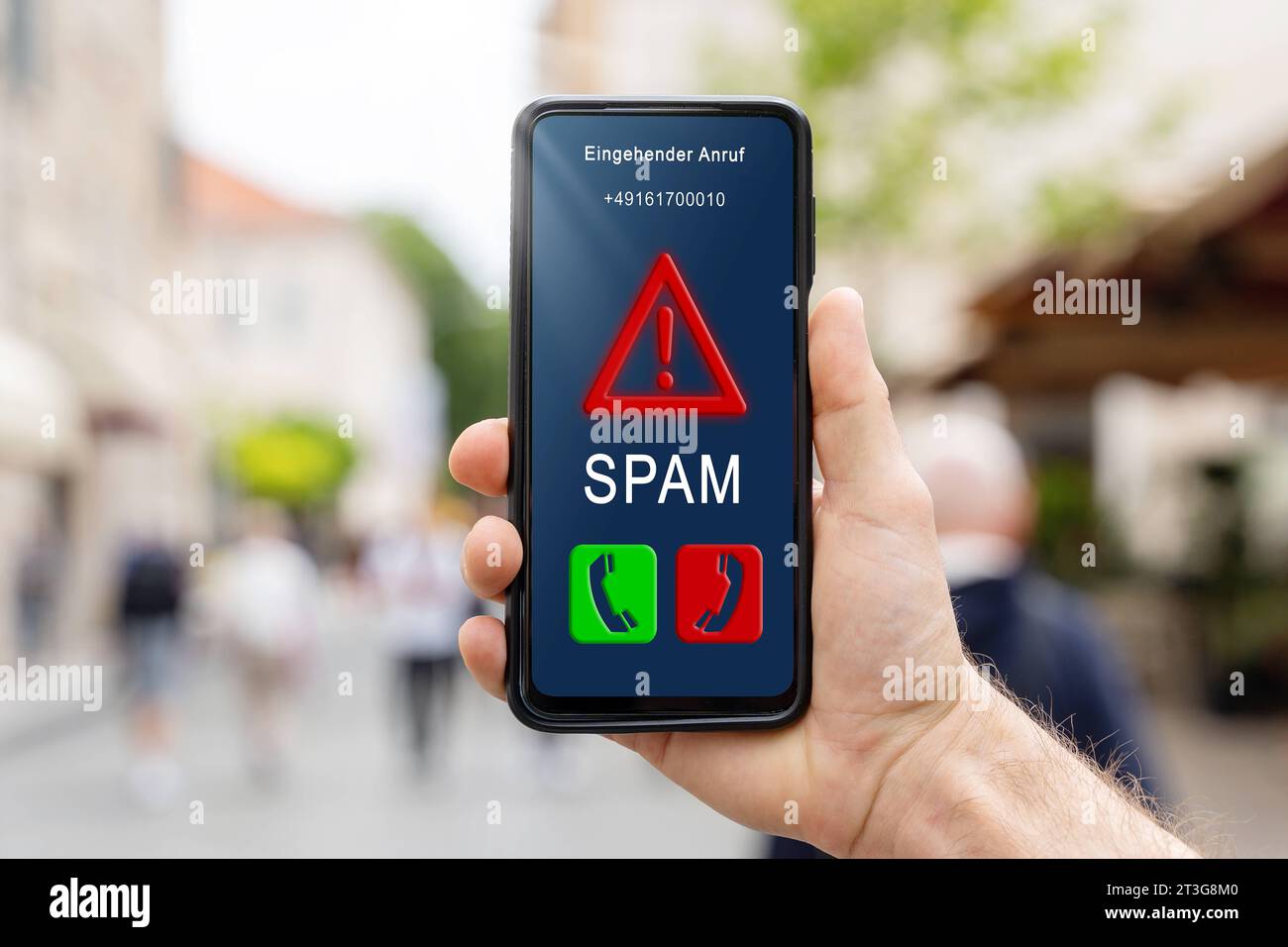 Spam anruf hi-res stock photography and images - Alamy