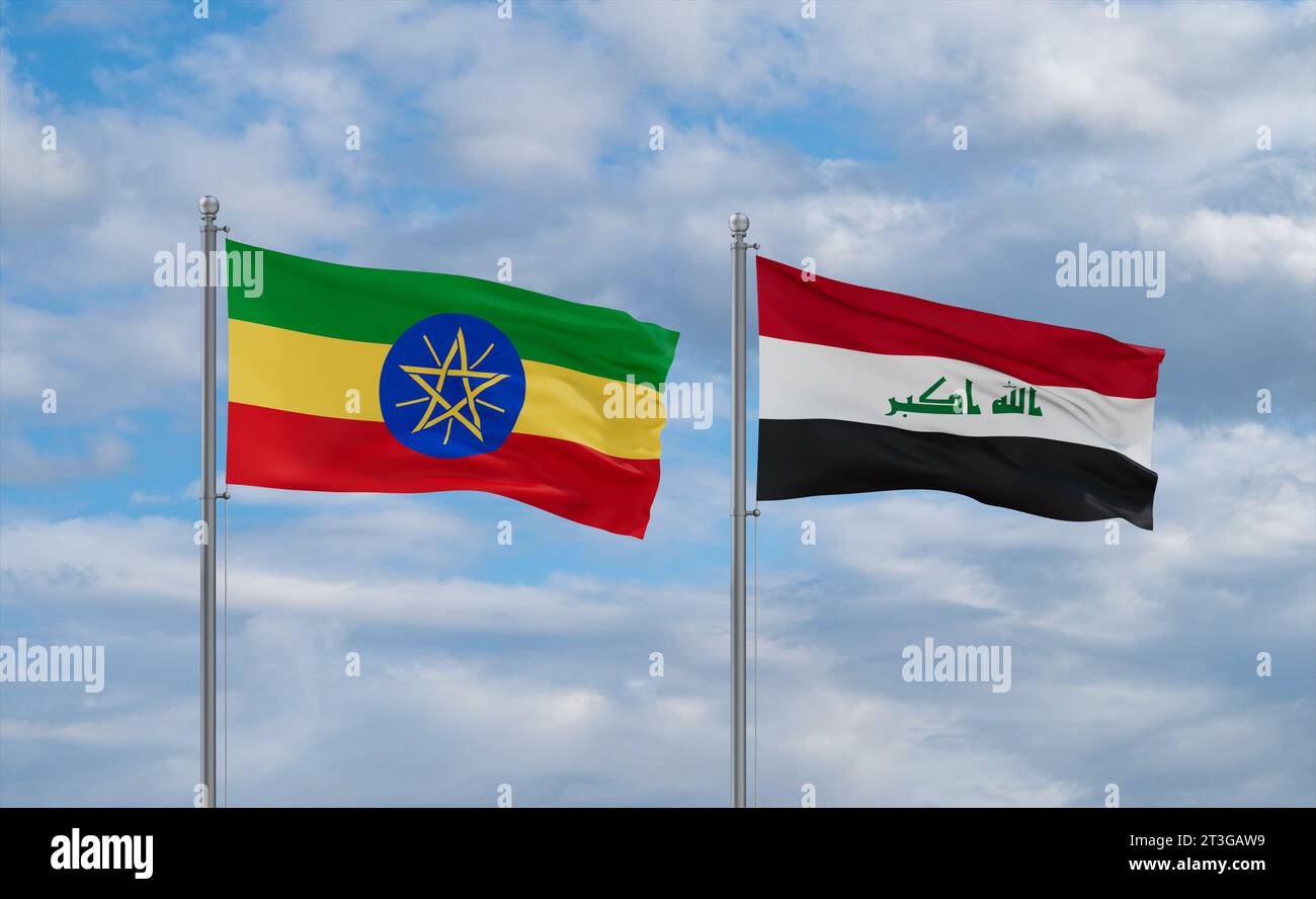 Cloudy flag ethiopia hi-res stock photography and images - Alamy