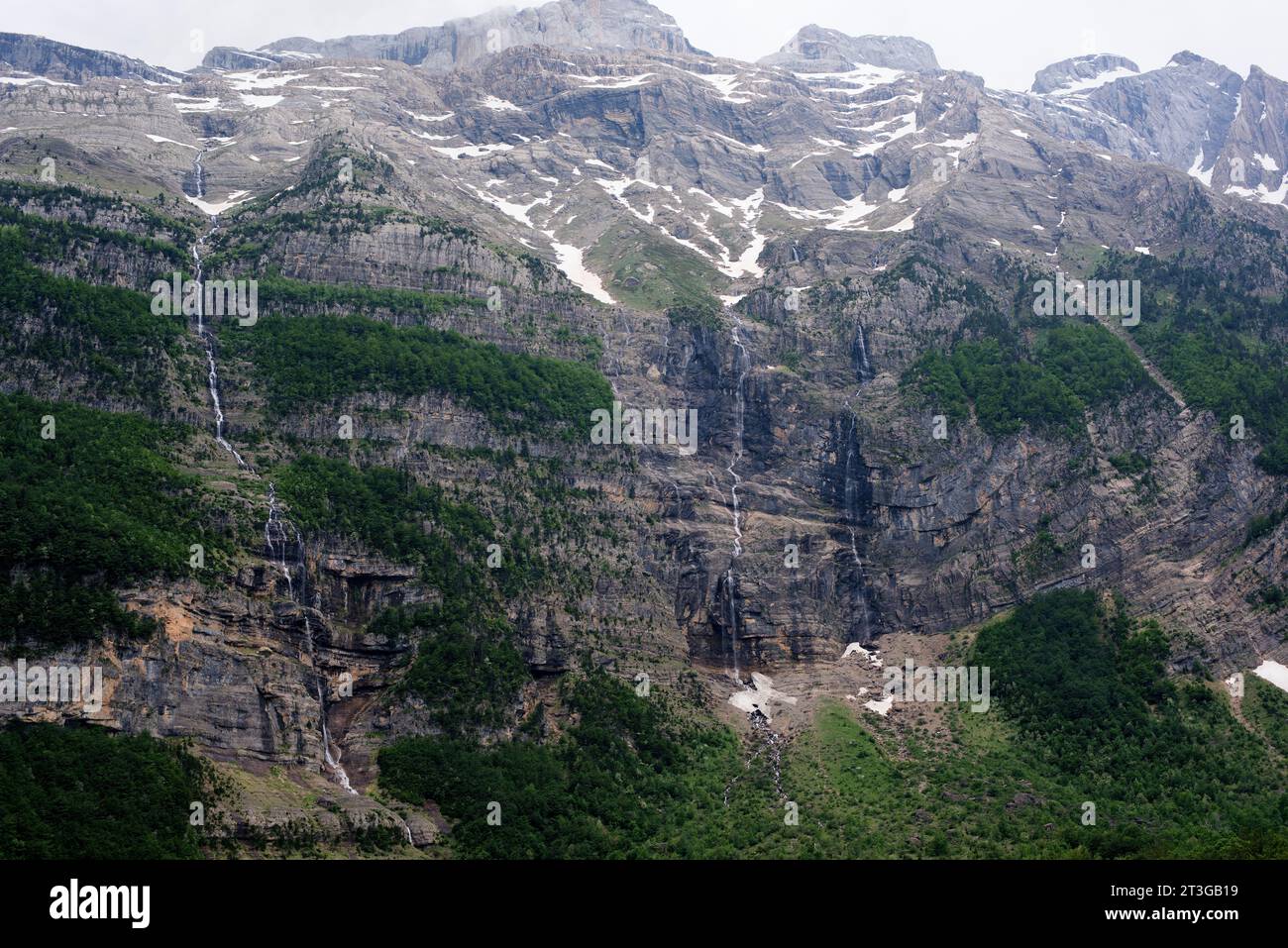 Pineta Valley, Ordesa y Monte Perdido National Park. Bielsa, Sobrabe ...